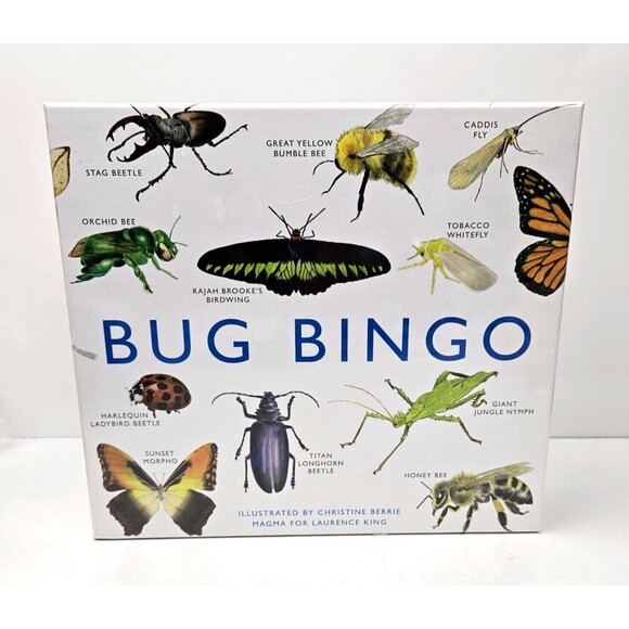 Magma For Laurence King | Toys | Bug Bingo Game Laurence King Learn All ...